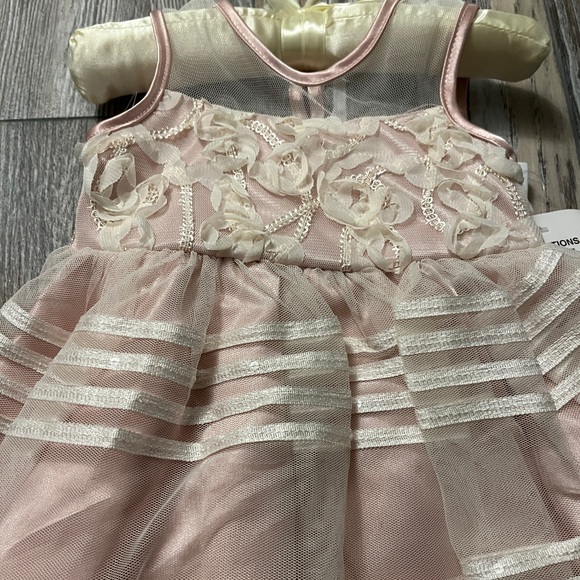 Rare Editions | Dresses | Rare Editions Baby Girl Tool Dress Blush With ...